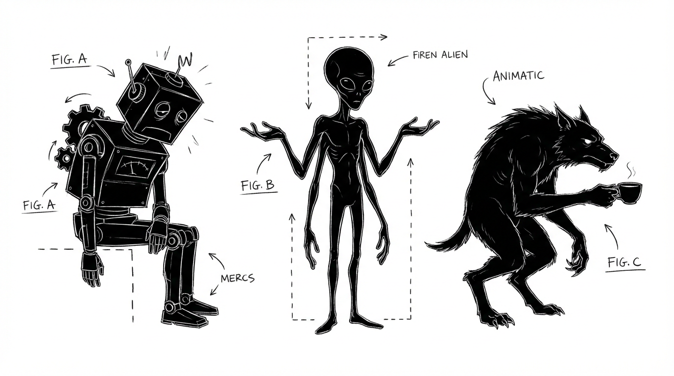 Writing Non-Human Characters: AI, Aliens, and Creatures | ScreenWeaver Blog